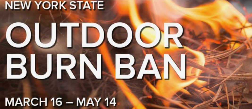 Outdoor Burn Ban (Mar 16 – May 14) – Town of Clarkson